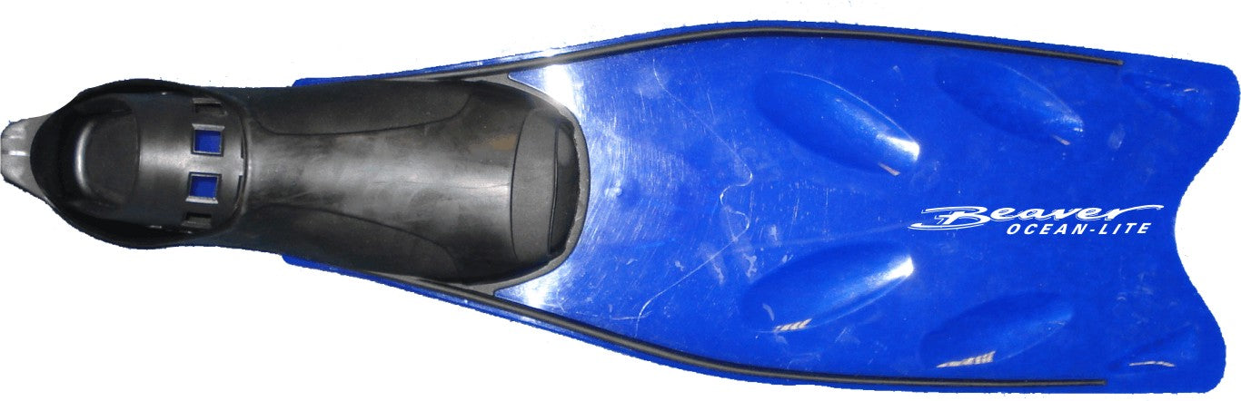 Beaver Blue Ocean Lite Full foot fins FO – Lambay Diving